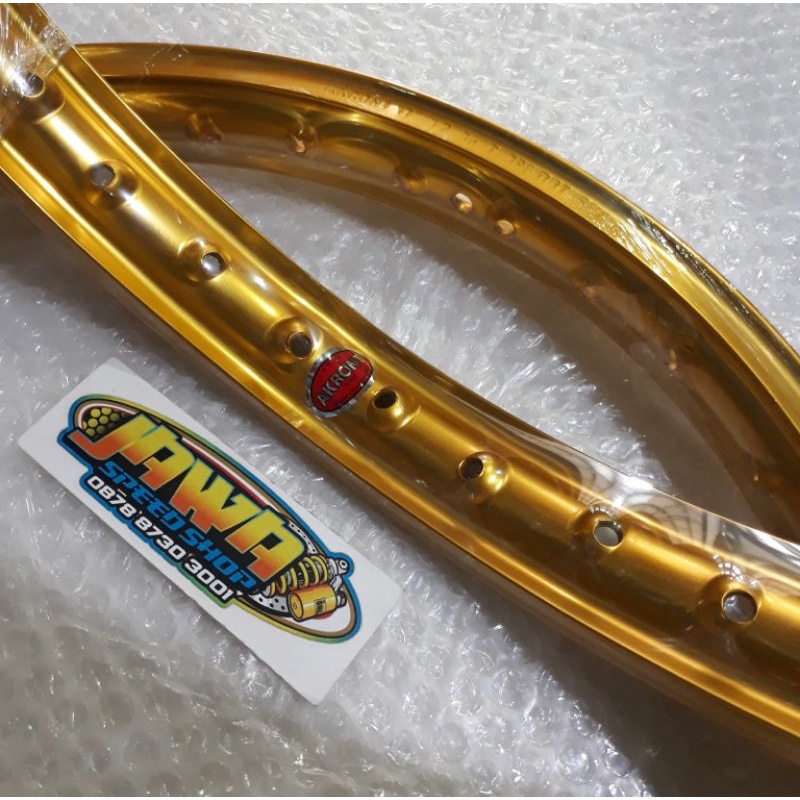 Jual Plek velg akront morad thailand gold polos ring 17 uk 120 120 ...