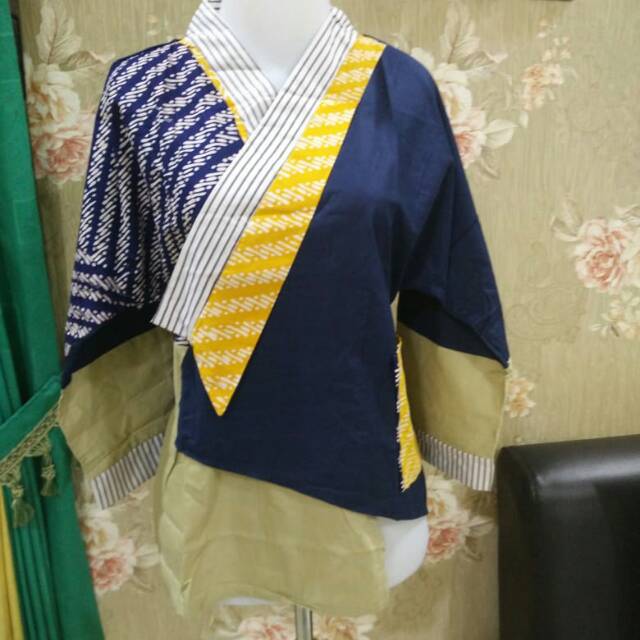 Jual Baju blouse batik unik | Shopee Indonesia