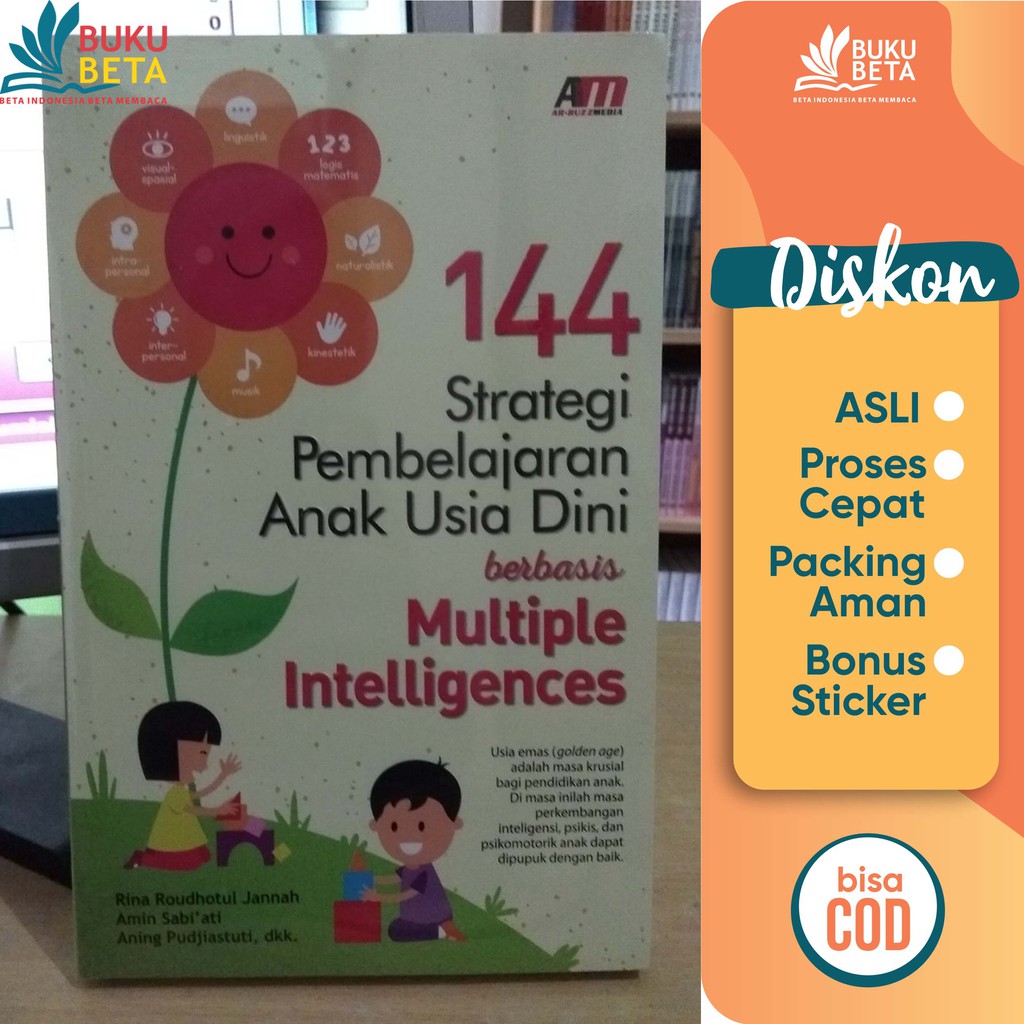 Jual Buku 144 Strategi Pembelajaran Anak Usia Dini berbasis Multiple Intelligences - Rina ...