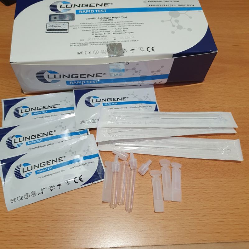 Jual alat antingen swab anti-gen biru resmi ijin edar original BISA ...