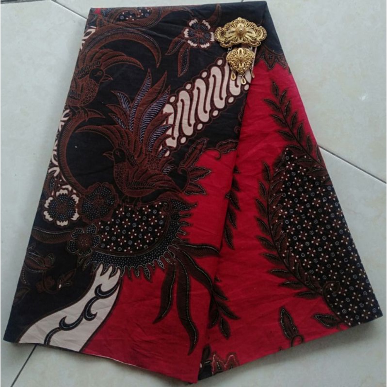 Jual Kain Batik Jarit Meteran Premium-Kain Batik Seragam Potongan Murah ...
