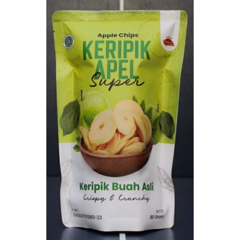Jual Keripik kripik buah apel renyah Kayavit Pandubima Kingkresh 80 ...