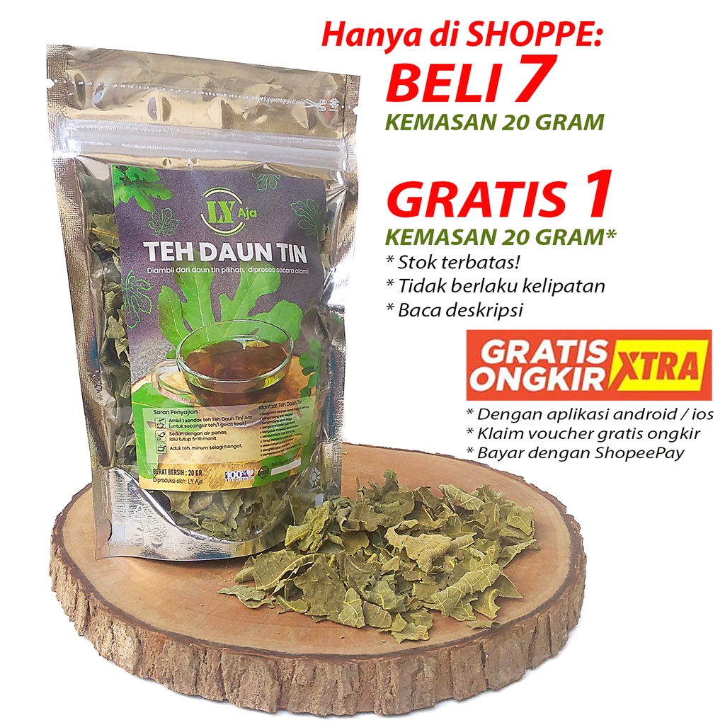 Jual Teh Daun Tin / Ara 20 Gram LY Aja Ekonomis 20 Gr Herbal Pelangsing ...