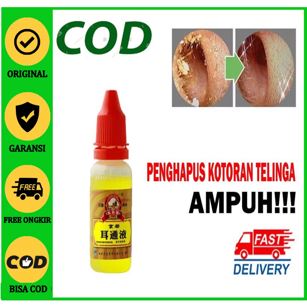 Jual Obat Tetes Kotoran Telinga Keras - Penghancur Kotoran - Obat ...