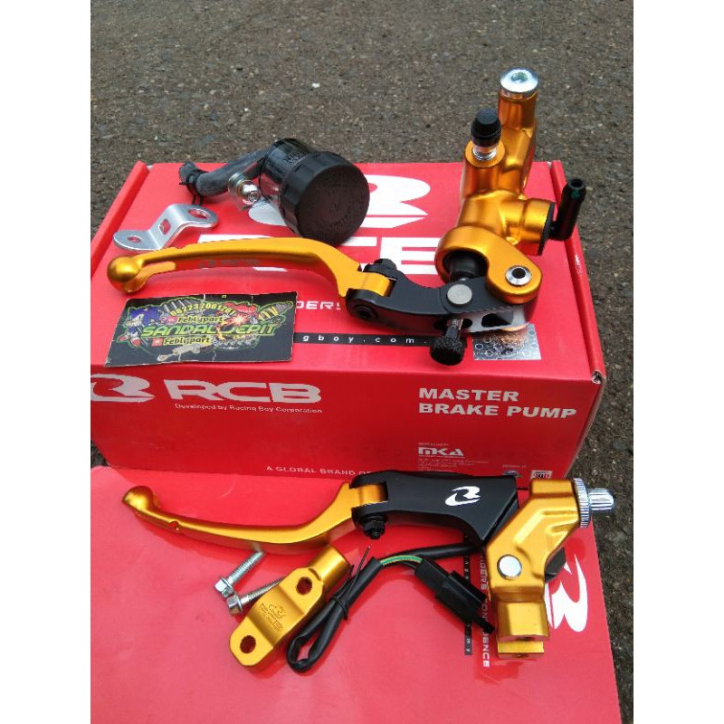 Jual MASTER REM RCB S1 RADIAL 14MM SET KOPLING S1 GOLD MASTER RCB S1 ORIGINAL MASTER REM RCB S1 ...
