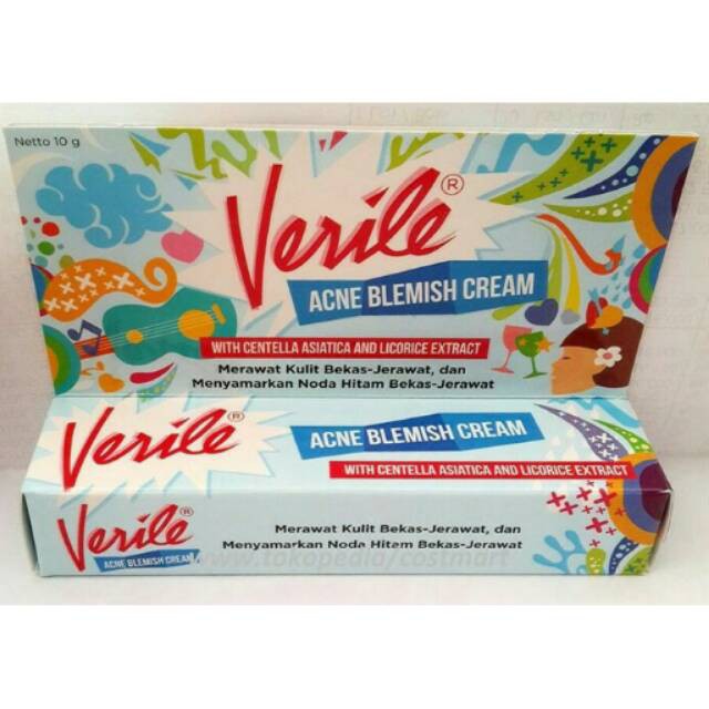 Jual Verile Acne Blemish Cream 10g / Obat Bekas Jerawat | Shopee Indonesia