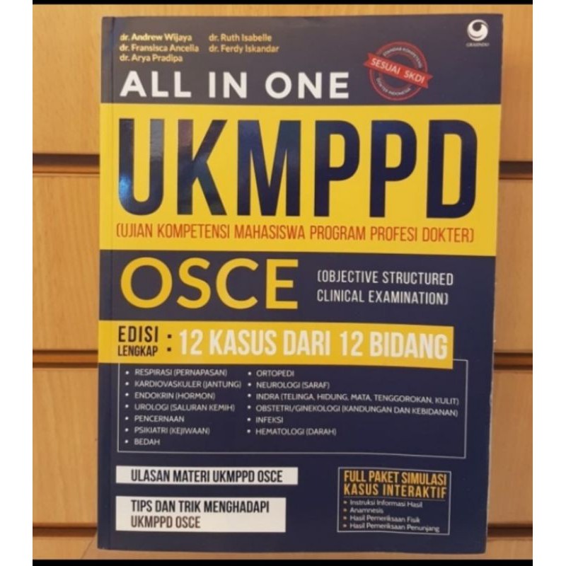 Jual Buku All In One UKMPPD OSCE Edisi Lengkap | Shopee Indonesia