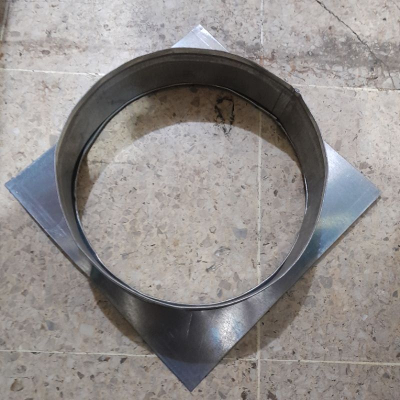 Jual sok lempeng flexible ducting 12 inchi spigot damper 12" | Shopee Indonesia