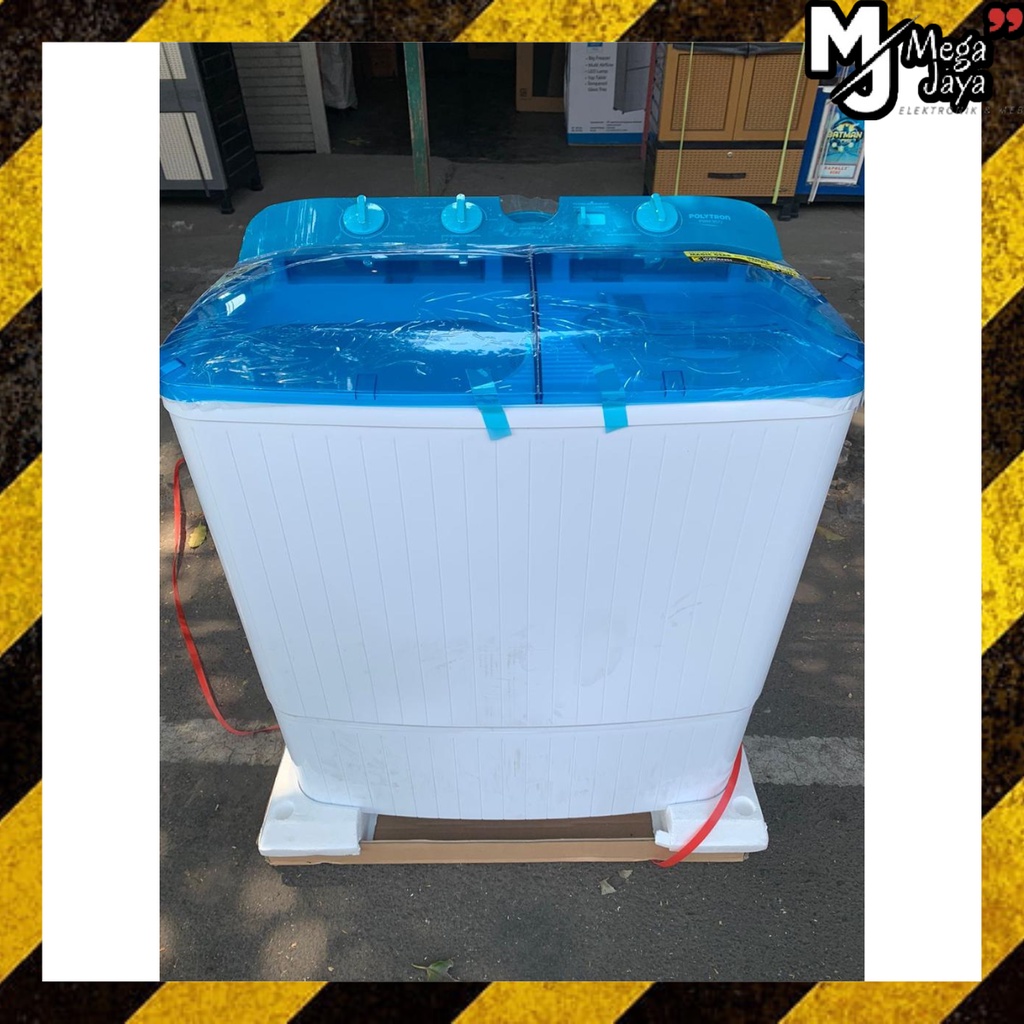 Jual MESIN CUCI POLYTRON PWM-9572 / POLYTRON 9572 / 2 TABUNG / KAPASITAS 9,5 KG | Shopee Indonesia