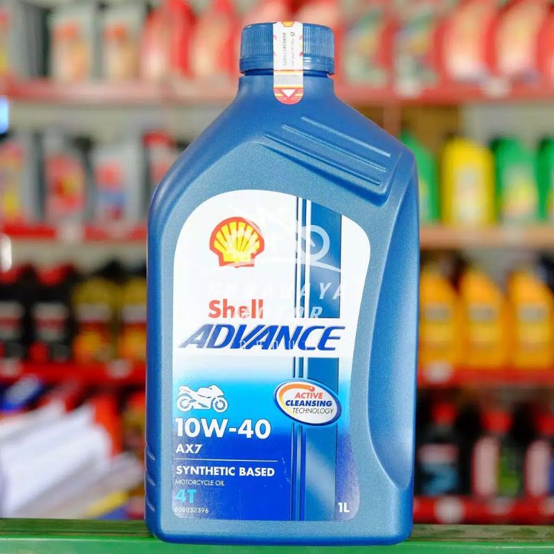 Jual Oli Motor Shell Advance 4T AX7 Sae 10W-40 1000ml | Shopee Indonesia
