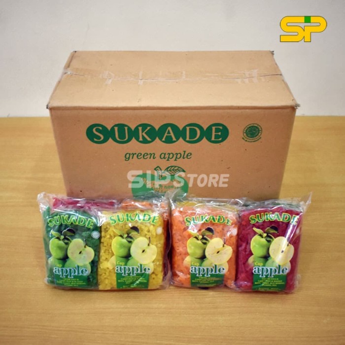 Jual Buah Kering - Sukade / Sukade Cap Apple Mix - Buah Kering Bahan ...
