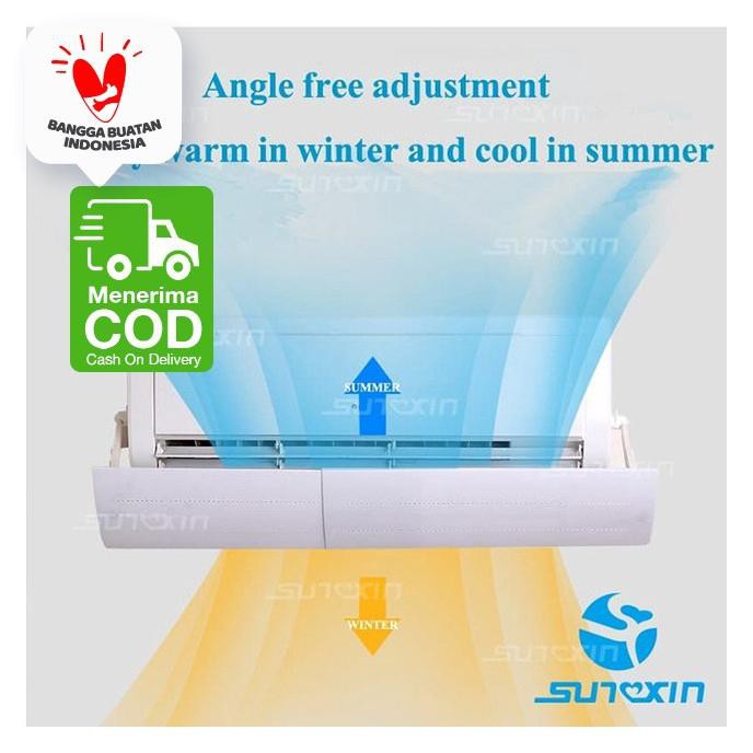 Jual Talang AC Cassette AC Air Screen Cover-Talang Penahan Hembusan ...