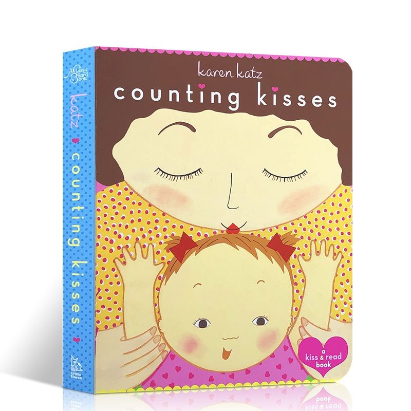 Jual original guaranteed counting kisses board book by karen katz buku ...
