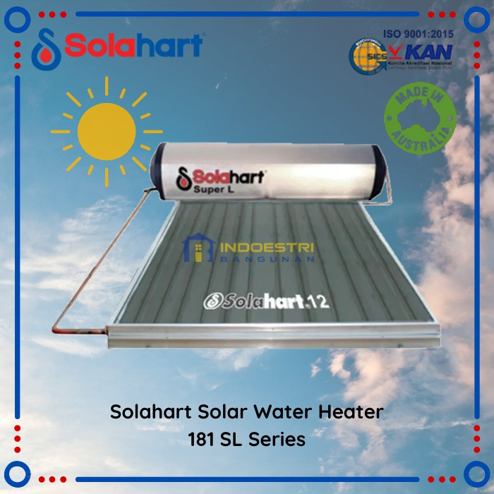 Jual Water Heater Solar Solahart S 181 SL (180 Liter) | Shopee Indonesia