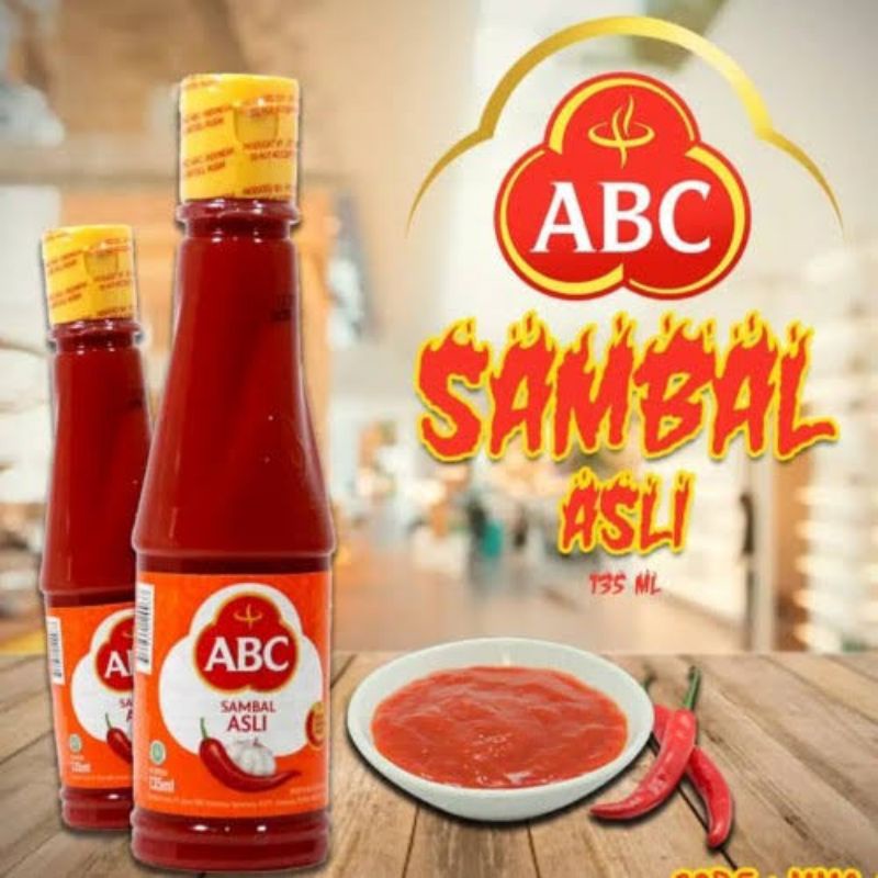 Jual ABC SAUS SAMBAL ASLI 275Ml/135ML SAOS MEJA-SAUS ABC 275/135ML-SAUS ...