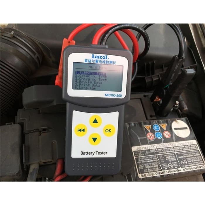 Jual Alat Tes dan Cek Aki Battery Tester Analyzer Lancol Micro-200 30 ...