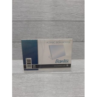 Jual Bantex Slanted Name Plate Holder Ukuran A8 / Acrylyc Papan Nama ...