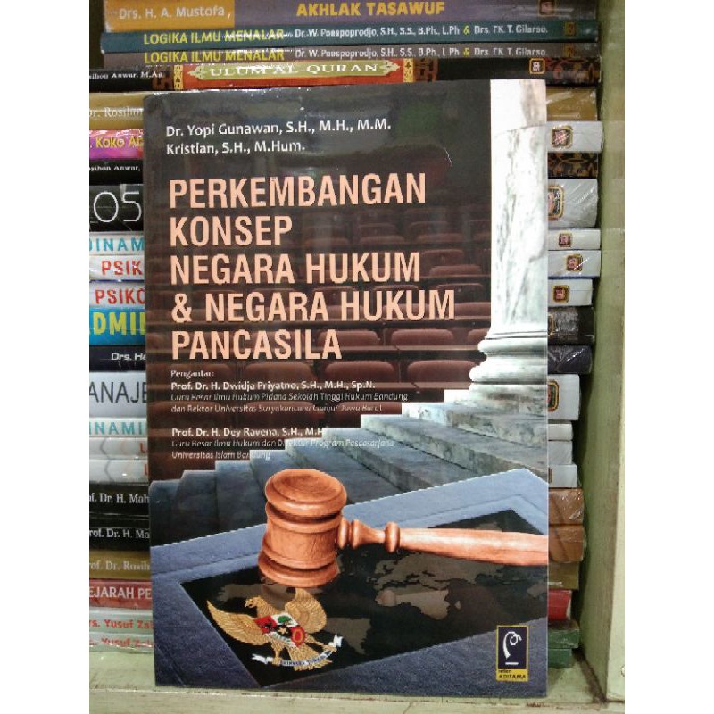 Jual Perkembangan Konsep Negara Hukum dan Negara Hukum Pancasila - Dr ...