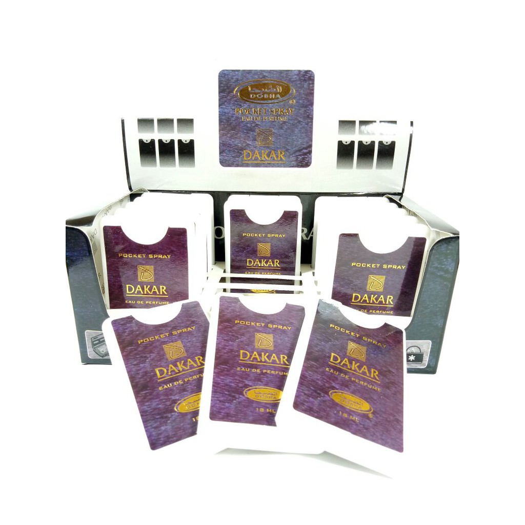 Jual Parfum Dobha Pocket Spray Dakar 18ml | Shopee Indonesia
