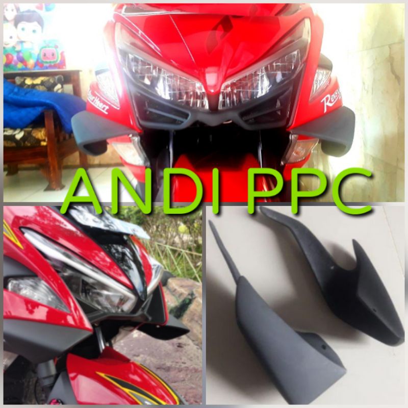 Jual Winglet Yamaha Aerox 155 model MOTOGP | Shopee Indonesia