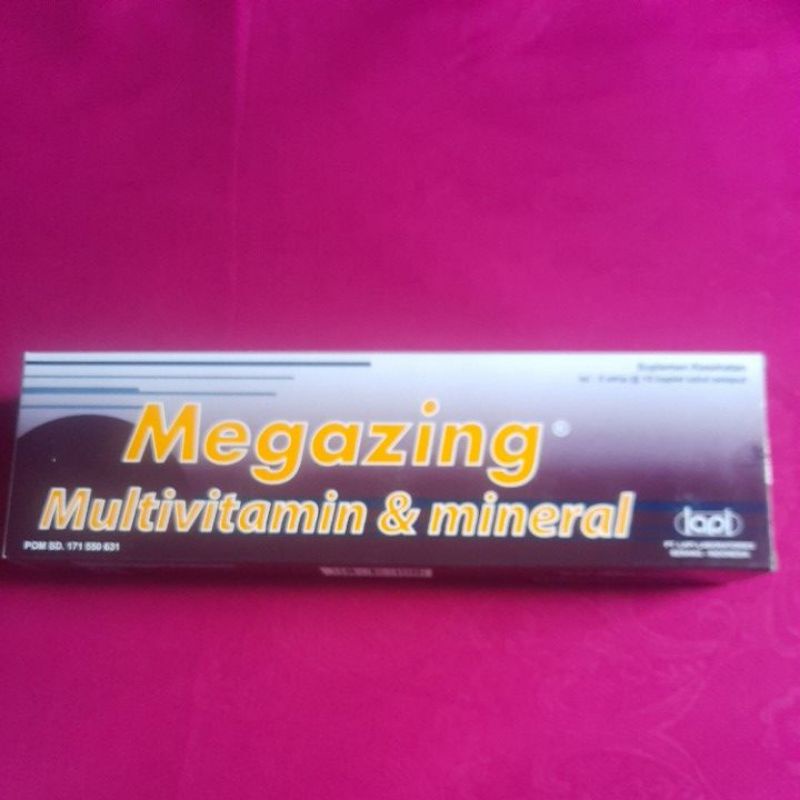 Jual MEGAZING multivitamin & mineral dari LAPI | Shopee Indonesia