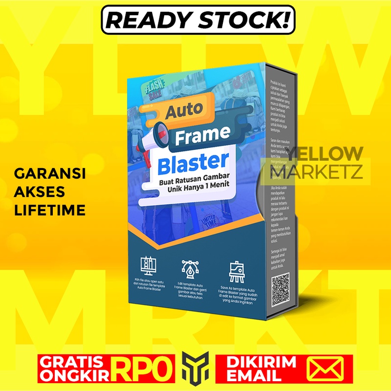 Jual AUTO FRAME BLASTER CREATOR - Buat Ratusan Desain Unik CEPAT ...