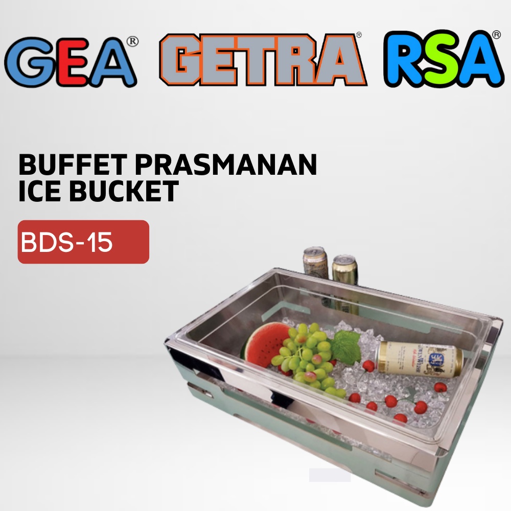 Jual BUFFET PRASMANAN GETRA BDS-15 ICE BUCKET PRASMANAN STAINLESS | Shopee Indonesia