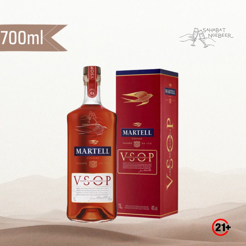 Jual Martell Vsop Aged In Barrel 700ml | Shopee Indonesia