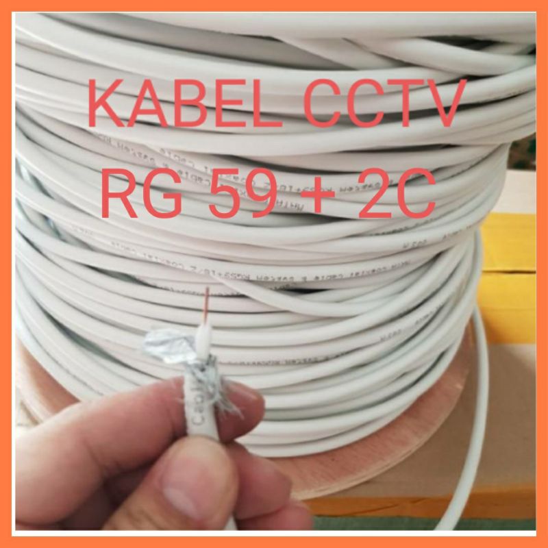 Jual Kabel CCTV Rg59 + Power | Shopee Indonesia