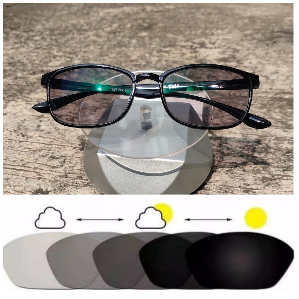 Jual KACAMATA PROGRESIF PHOTOCHROMIC BISA BACA DAN JALAN DOUBLE FOCUS ...