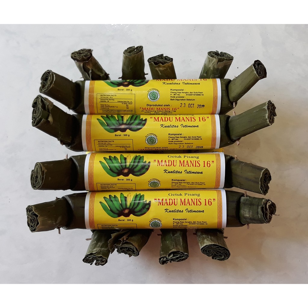 Jual Getuk Pisang Madu Manis / Gethuk Pisang - Oleh Oleh Kediri ...