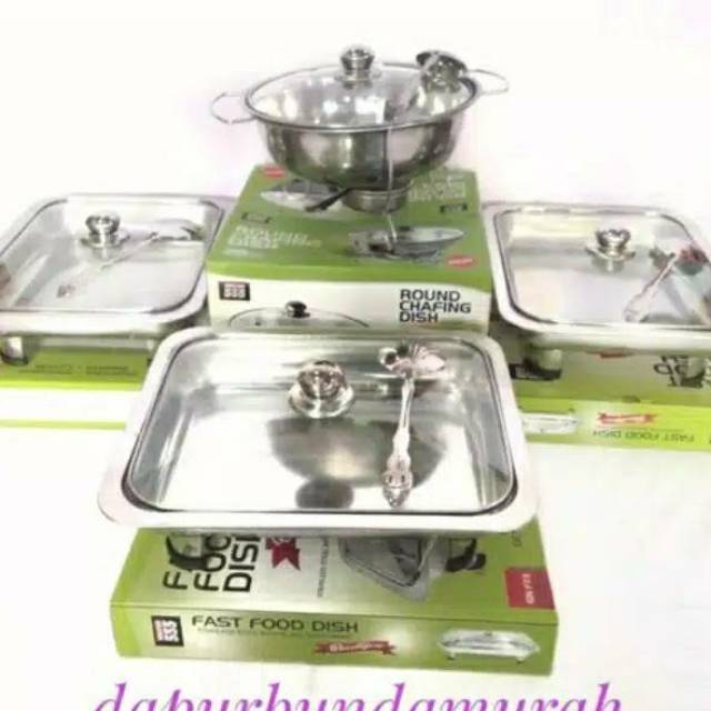 Jual Prasmanan set ful kaca 4 pc 1/3 | Shopee Indonesia