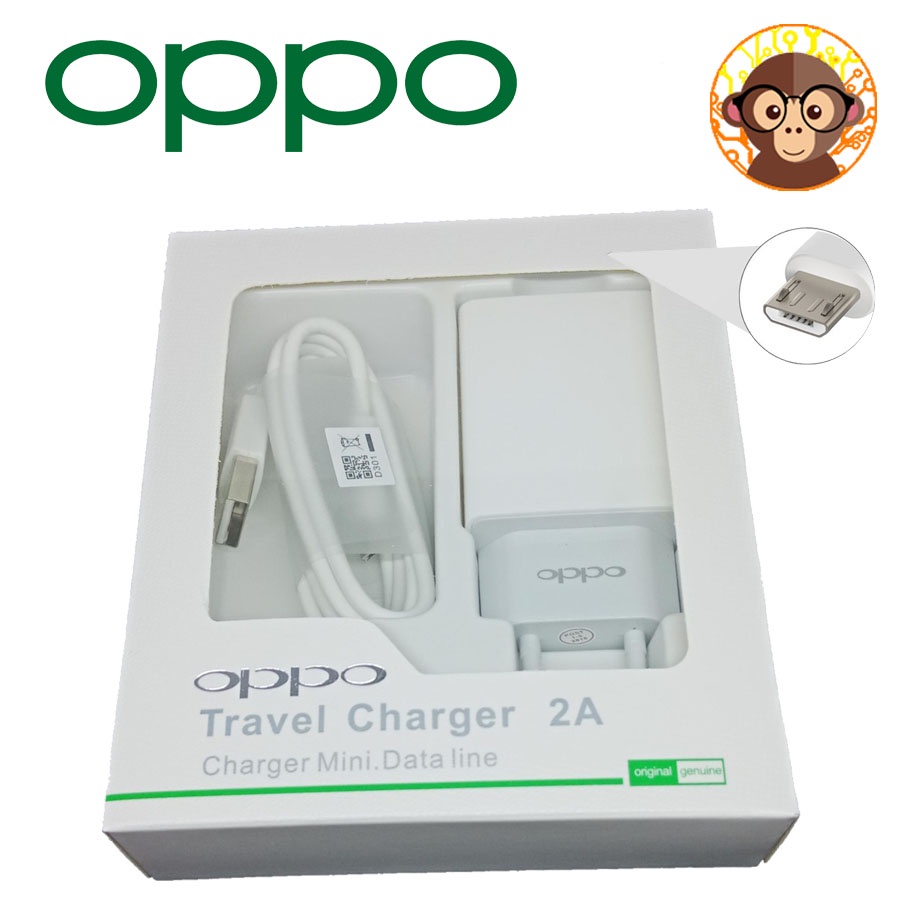 Jual Charger Oppo 10W R1S / A37 / A39 / A5S / A17 / A17K Micro USB 2A | Shopee Indonesia