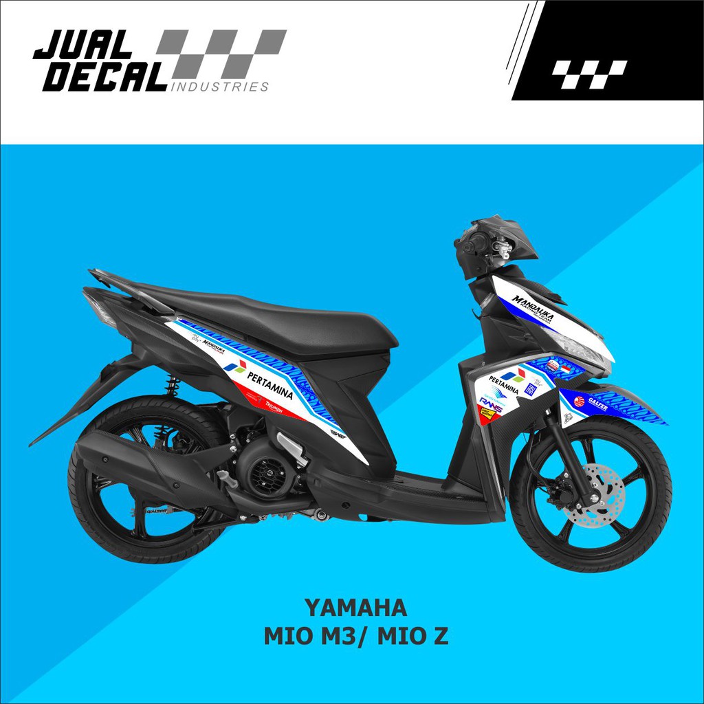 Jual Striping Mio M3 variasi | Stiker Mio M3 | Mio Z 125 MANDALIKA ...