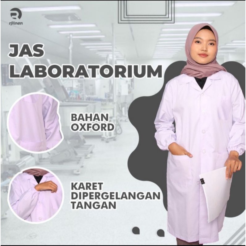 Jual JAS LABORATORIUM PANJANG DAN PENDEK, JAS LAB, JAS PRAKTIKUM, APD ...