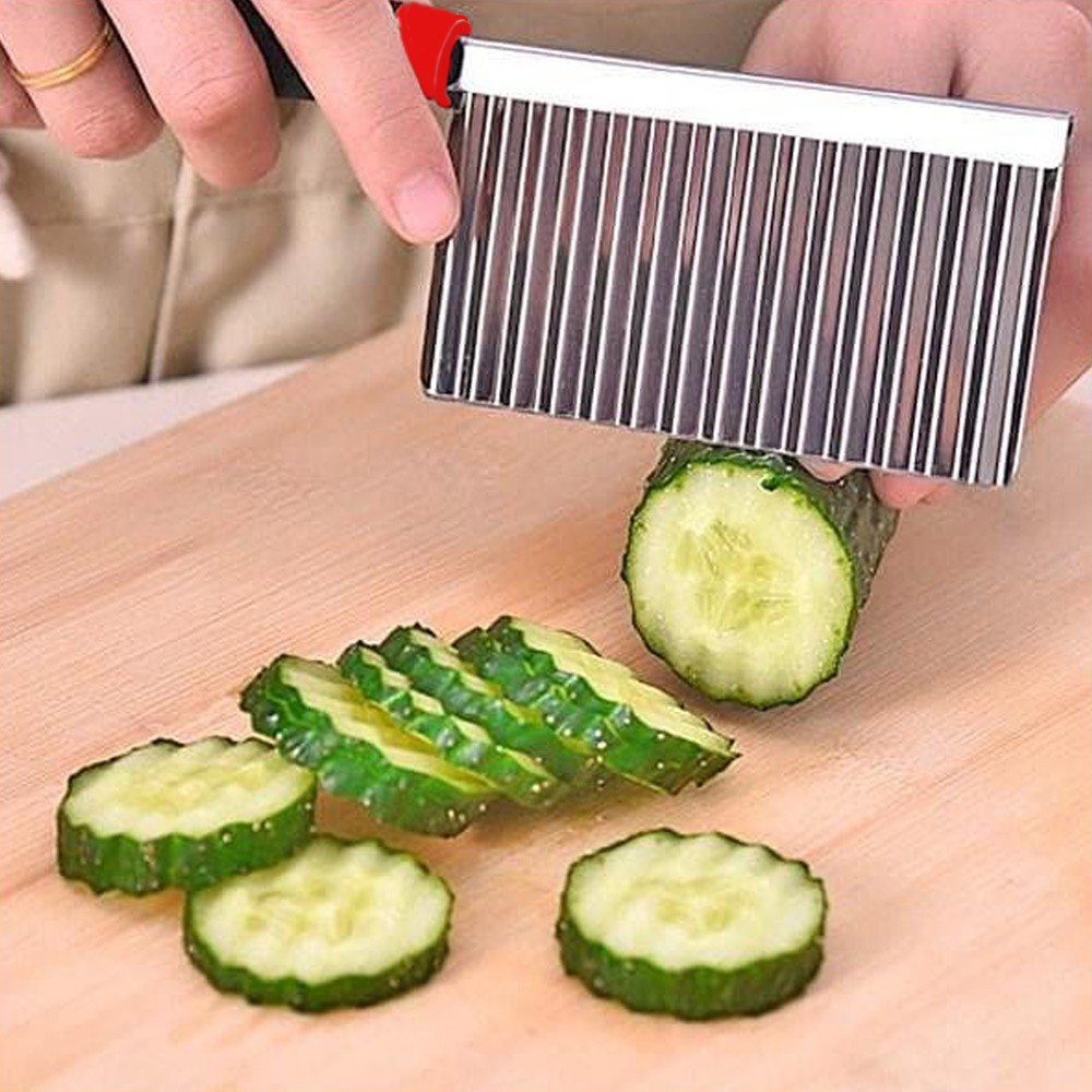Jual Pisau Acar Pisau Gelombang Serbaguna | Shopee Indonesia