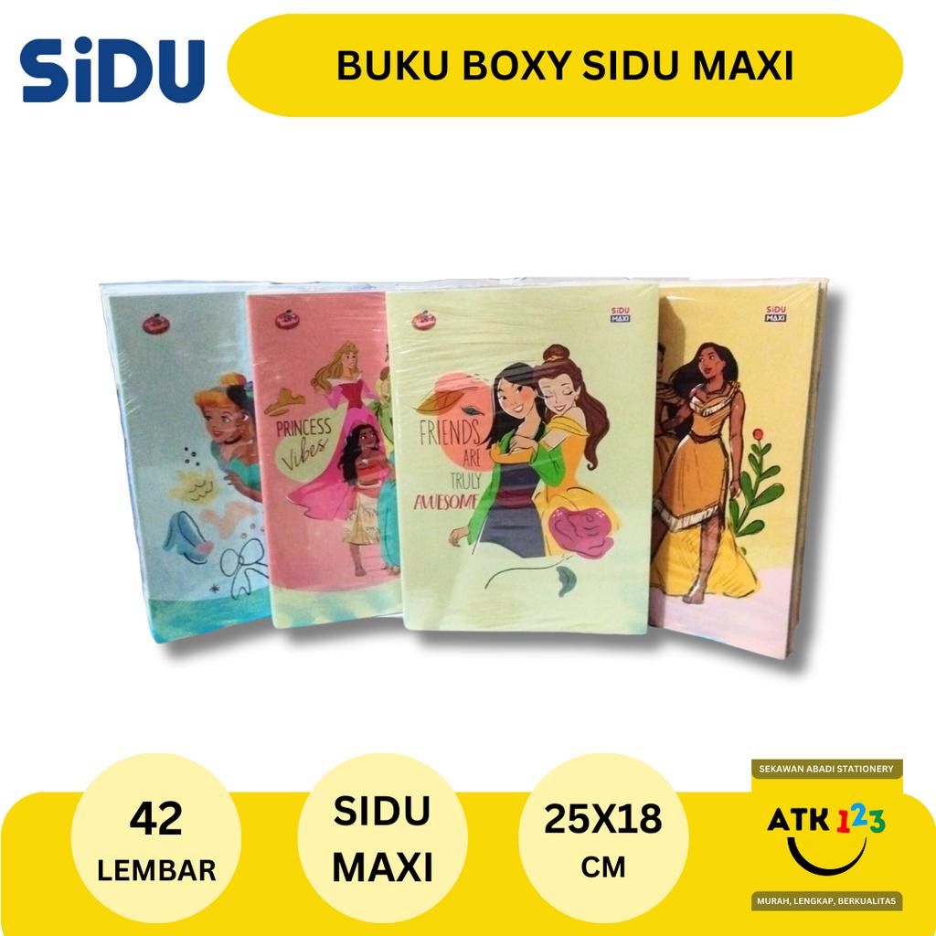 Jual MAXI SIDU Buku Tulis Boxy Sinar Dunia SIDU Maxi isi 42 lembar / Buku Sekolah | Shopee Indonesia