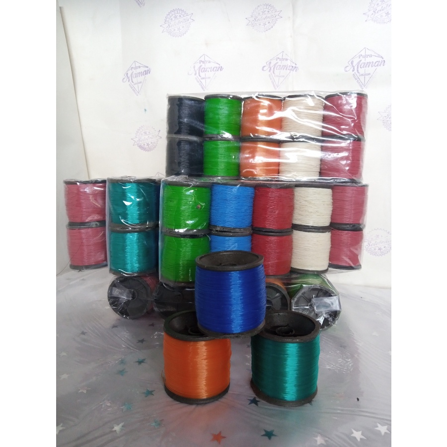Jual senar layangan ecer 2000 klosan 500 yard isi 10.pcs | Shopee Indonesia