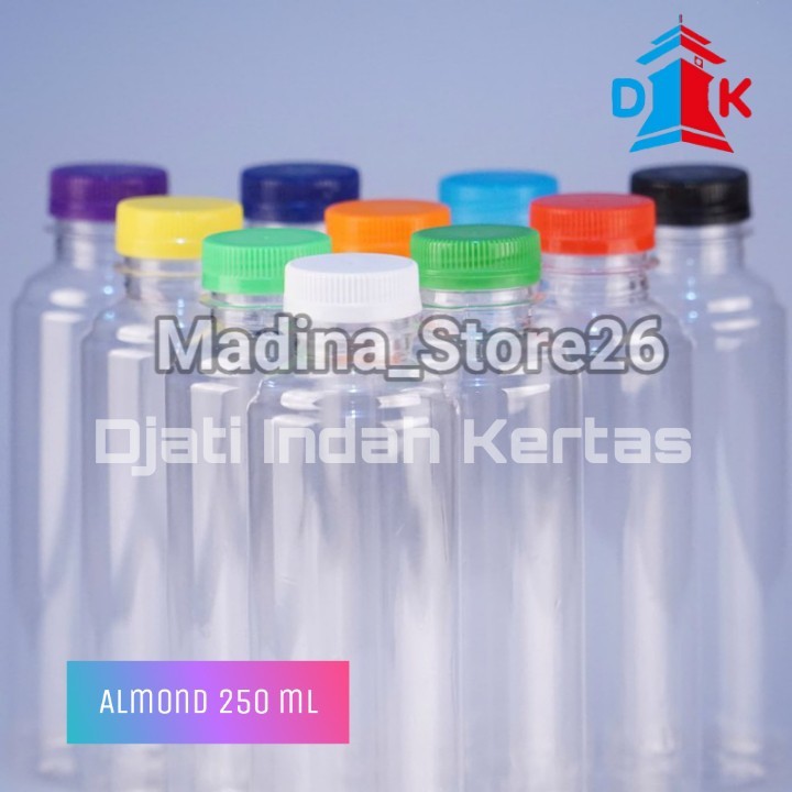 Jual READY!!! Botol Minum Bening ( Almond ) Sekali Pakai Uk 250 ml ...