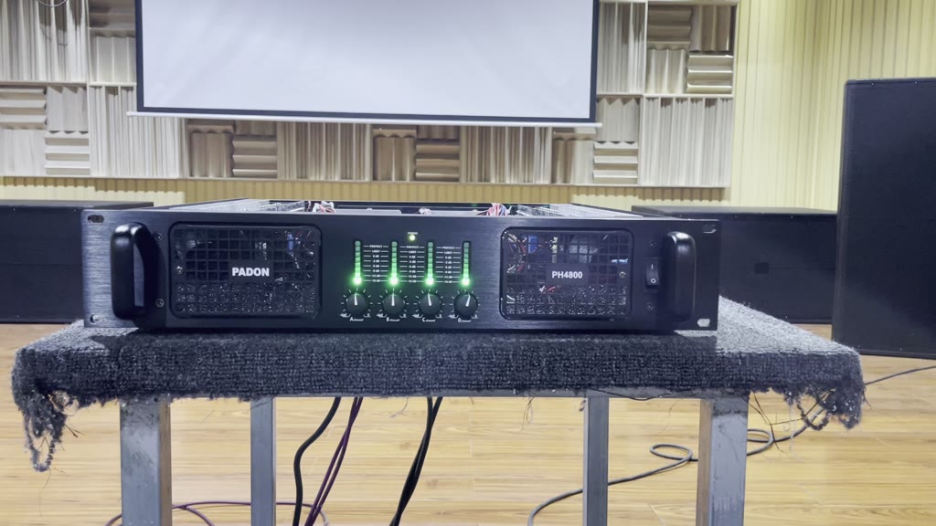 Jual padon Professional amplifier, four channel, 8 ohms, audio amplifier | Shopee Indonesia