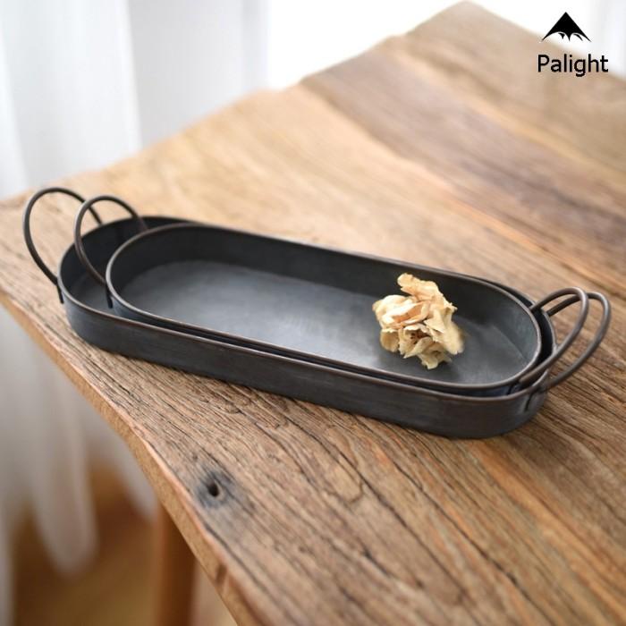 Jual Baki Keranjang Hidangan Gaya Vintage Perancis Pedesaan Bahan Logam ...