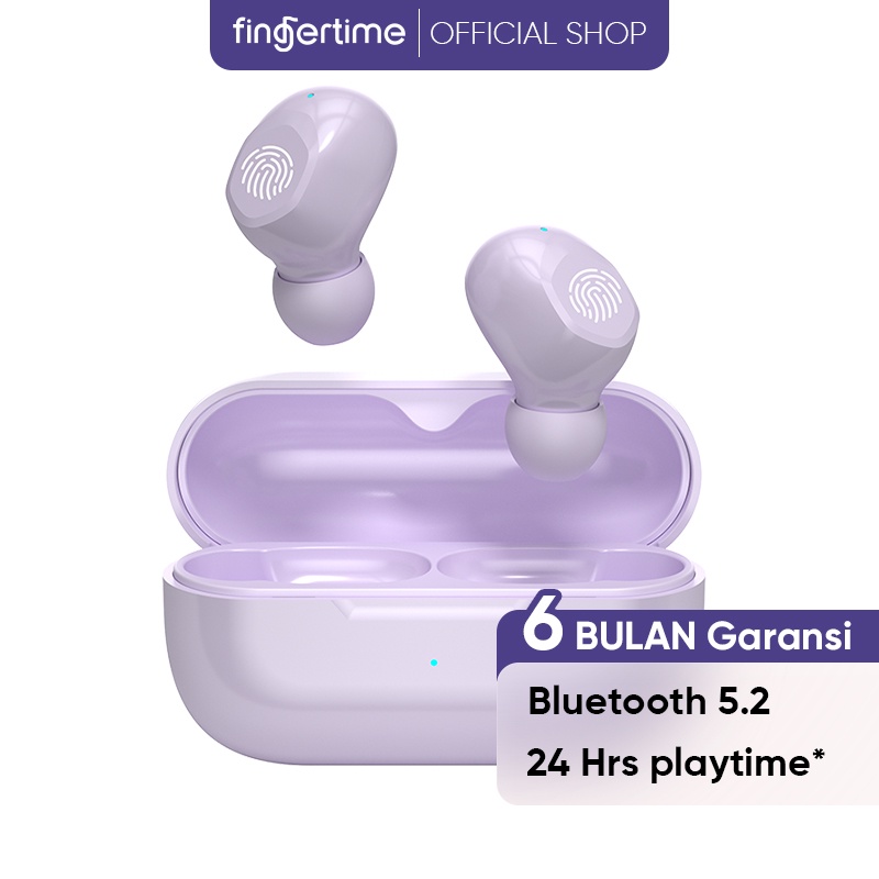 Jual Fingertime Earphone Bluetooth Wireless Headset Mini Earbuds TWS ...