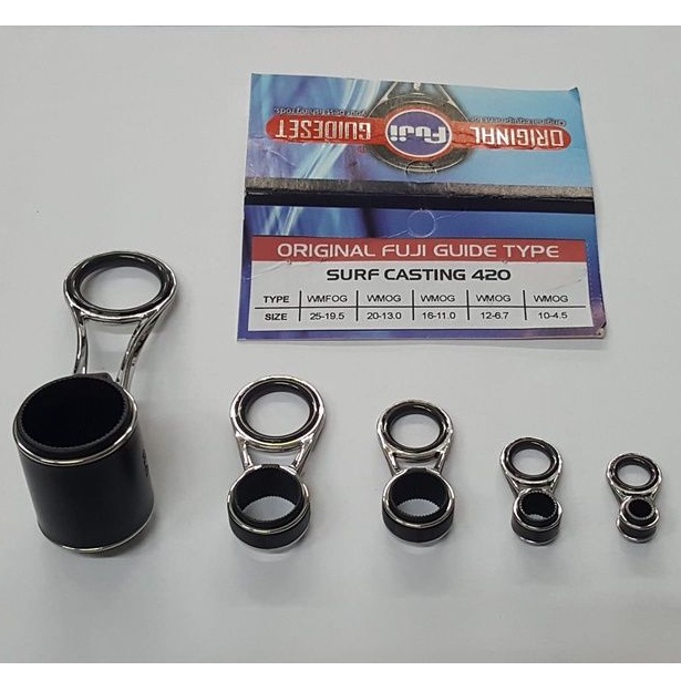 Jual FUJI GUIDE SET SURF CASTING / PASIRAN 420cm / isi 5pcs | Shopee ...