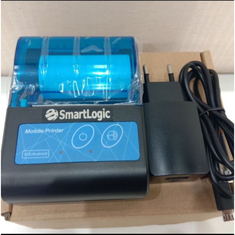 Jual mobile mini printer thermal smartlogic bluetooth MP58 | Shopee ...