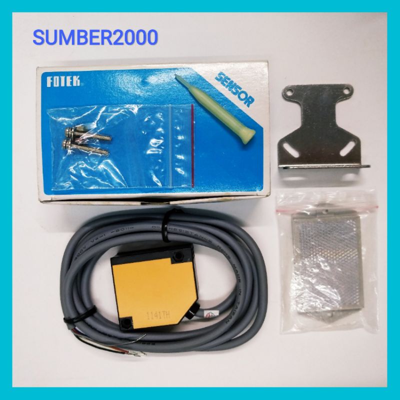 Jual FOTEK PHOTO SENSOR A3G-2MR + MR-1 FREE POWER MIRROR REFLEX TYPE 2M ...