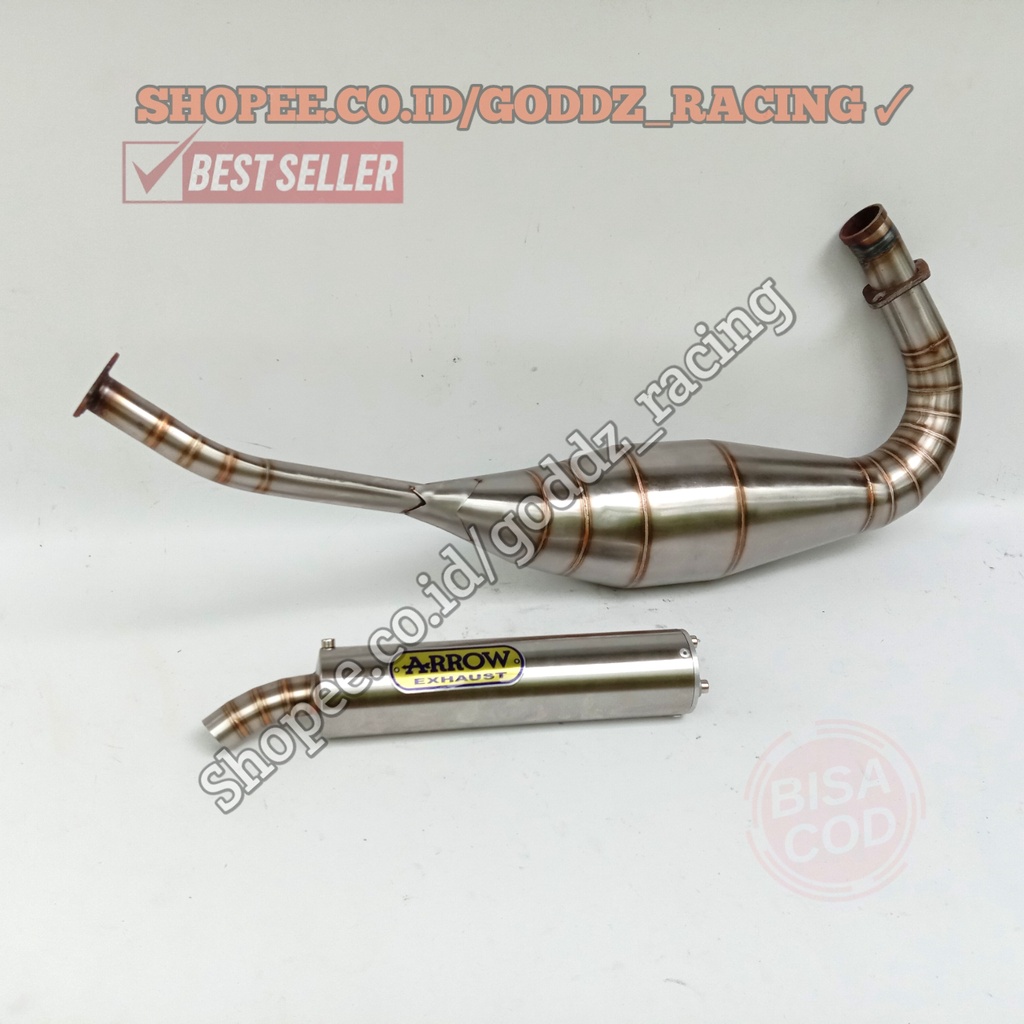 Jual Kawasaki RR150 Double R Racing Exhaust ZX150 Racing Ekzos Ninja ...