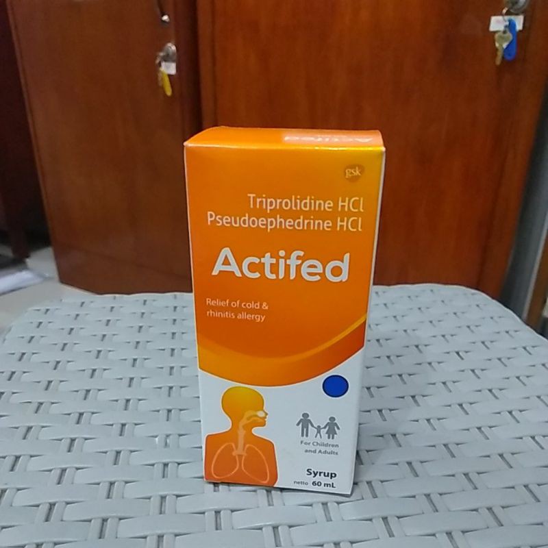 Jual Actifed sirup 60 ml | Shopee Indonesia