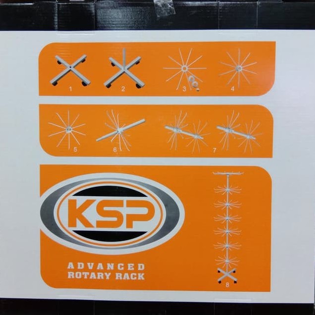 Jual Rak / Display Putar Matahari 7 Susun ( Advance Rotary Rack ...