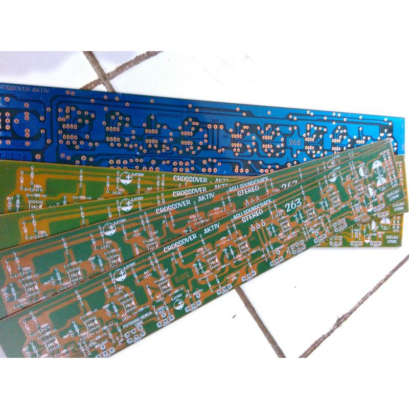 Jual PCB Aktif Crossover 3 Way + Sub | Shopee Indonesia