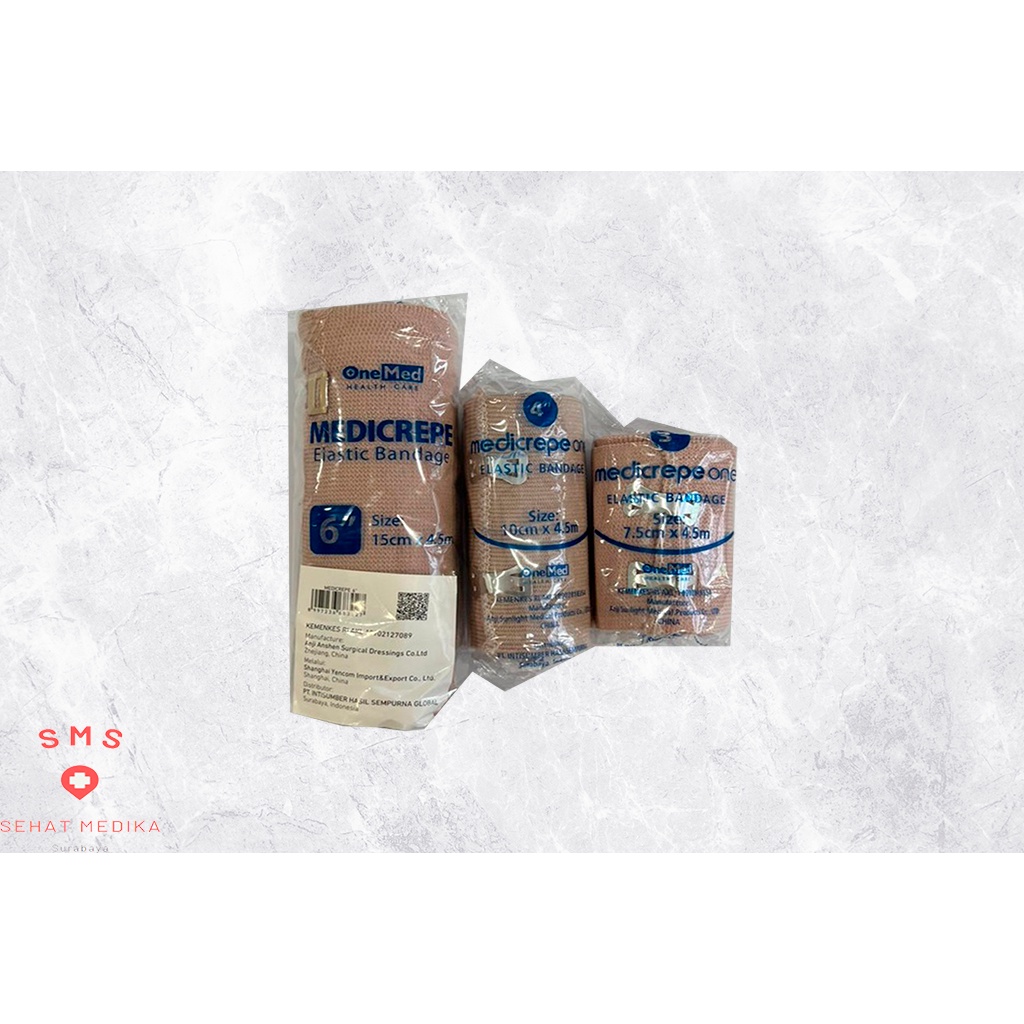 Jual MEDICREPE ONEMED / PERBAN ELASTIS / Elastic Bandage | Shopee Indonesia